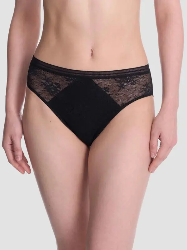 Natori Love Lace Hipster - Black