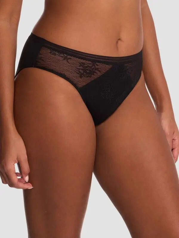 Natori Love Lace Hipster - Black