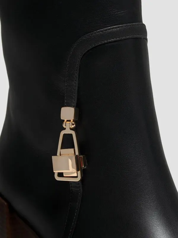 Gabriela Hearst Nina Clasp 80mm Leather Boots