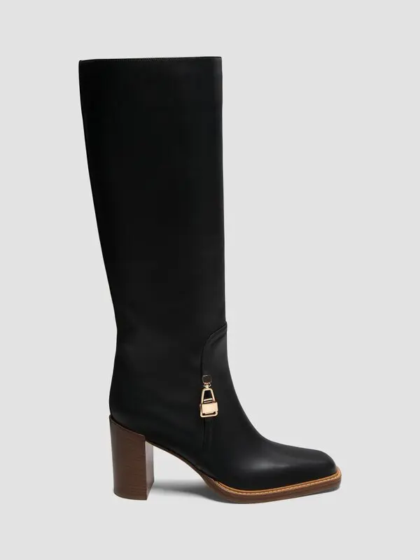 Gabriela Hearst Nina Clasp 80mm Leather Boots - Black