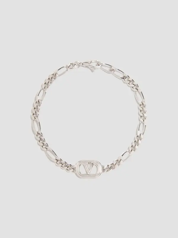 Valentino Garavani Ovalette Metal Bracelet - Transparent