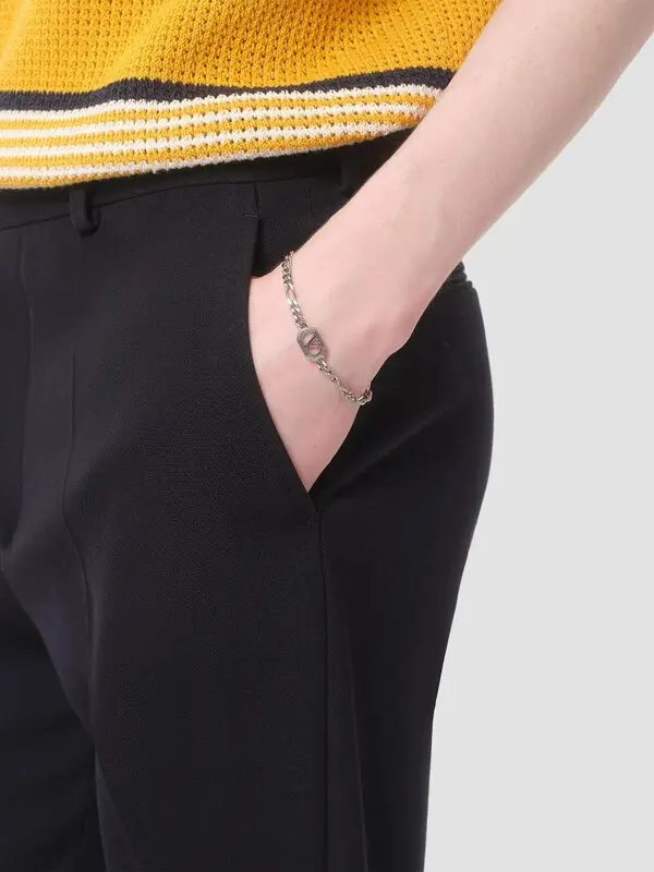 Valentino Garavani Ovalette Metal Bracelet - Transparent