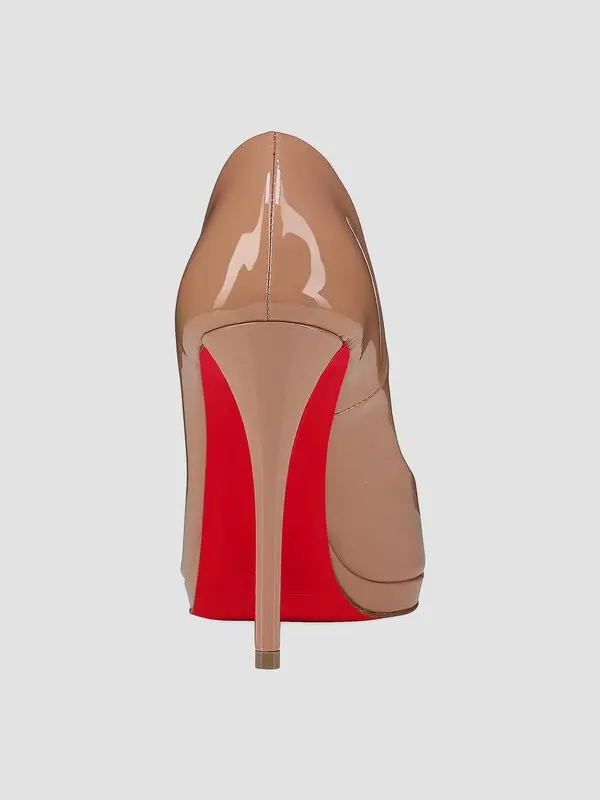 CHRISTIAN LOUBOUTIN Lady Z 120mm Patent Leather Pumps - Blush