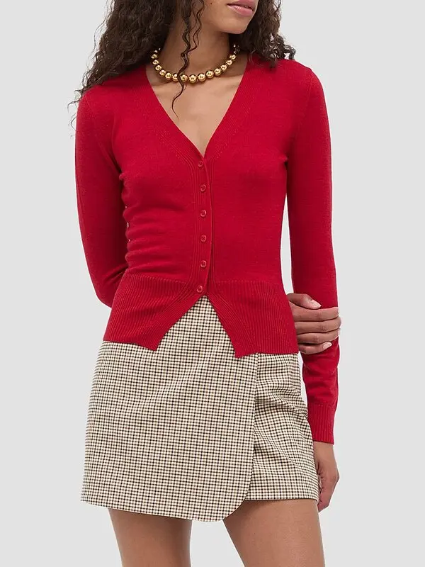 Hill House Home The Amal Cardigan - Red