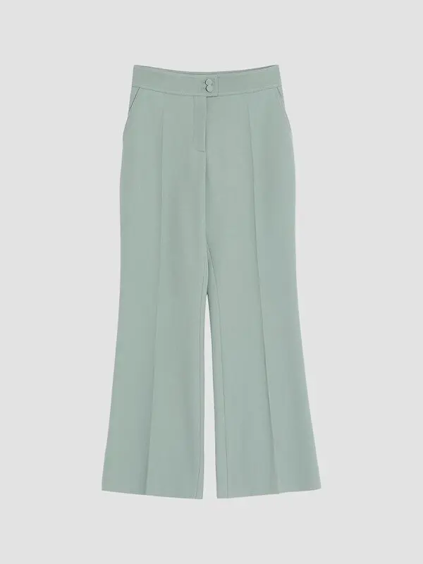 Valentino Garavani Light Diagonal Wool Pants