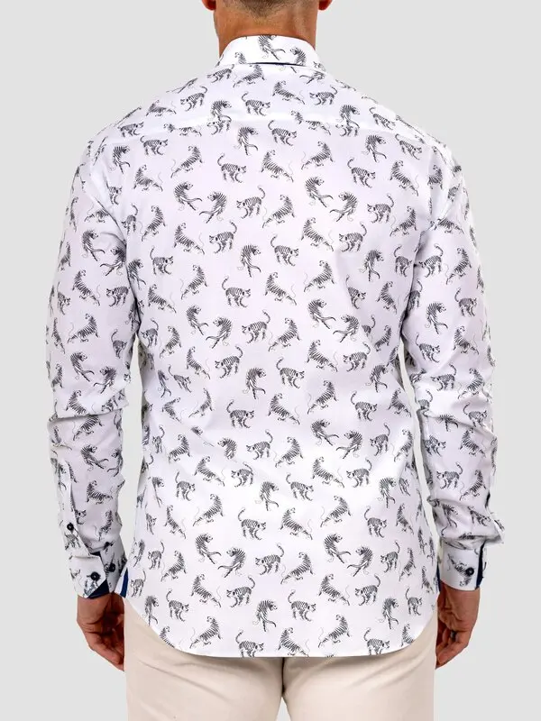 MACEOO Fibonacci Marthyr Cheetah Shirt