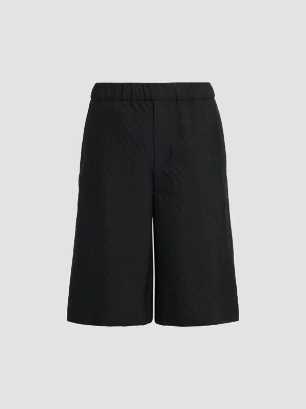 Alexander McQueen Skull Jacquard Shorts