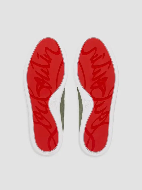 CHRISTIAN LOUBOUTIN Chambeliboat Leather Loafers - Haiiro