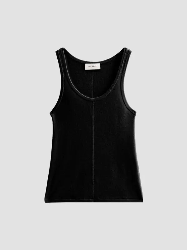 LISA YANG G Rib-knit Cotton-cashmere Tank