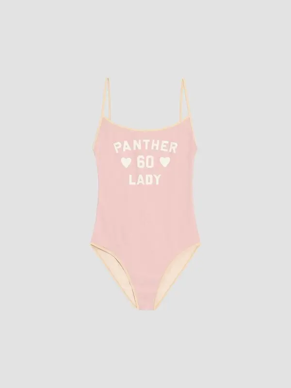 Valentino Garavani Printed Lycra One-piece Swimsuit - Pink