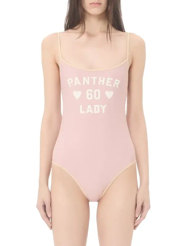 Valentino Garavani Printed Lycra One-piece Swimsuit