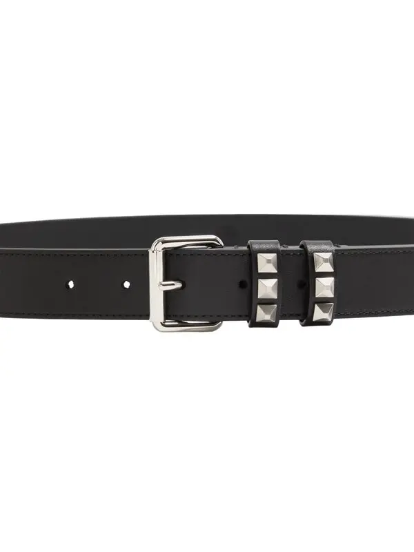 Valentino Garavani Flaneuse Belt In Shiny Calfskin 30mm