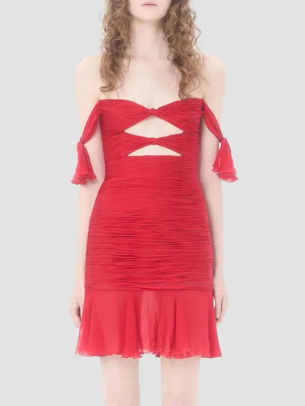 Valentino Garavani Chiffon Short Dress