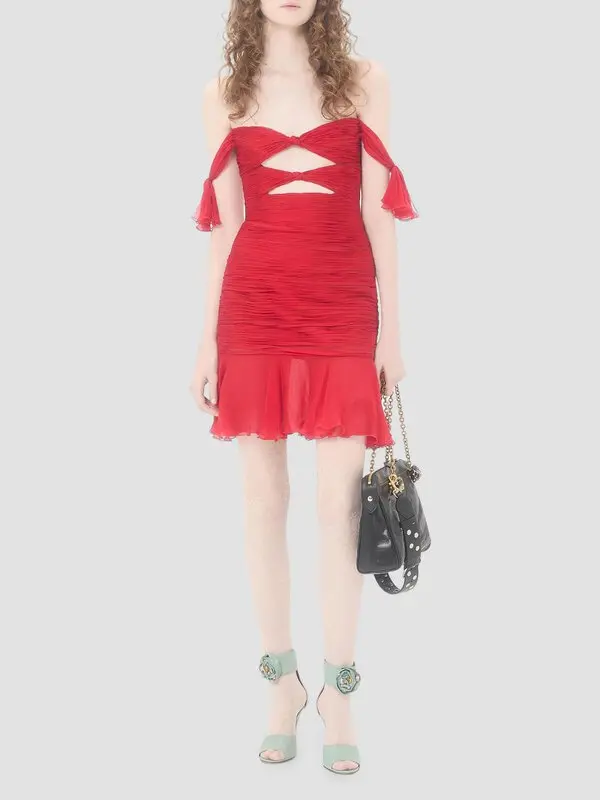 Valentino Garavani Chiffon Short Dress