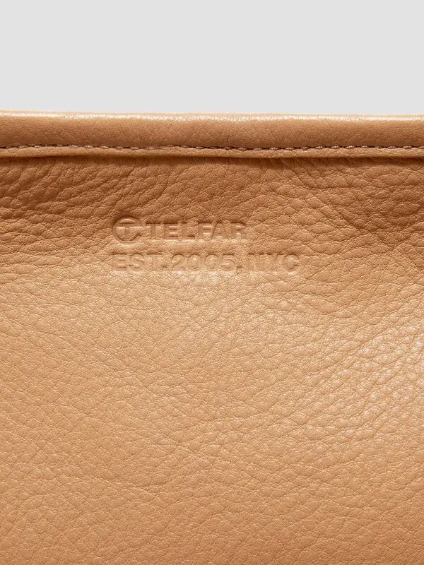 TELFAR Medium Carry Logo Leather Bag