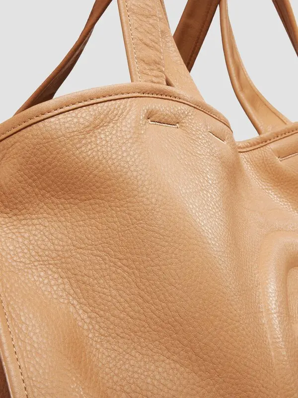 TELFAR Medium Carry Logo Leather Bag