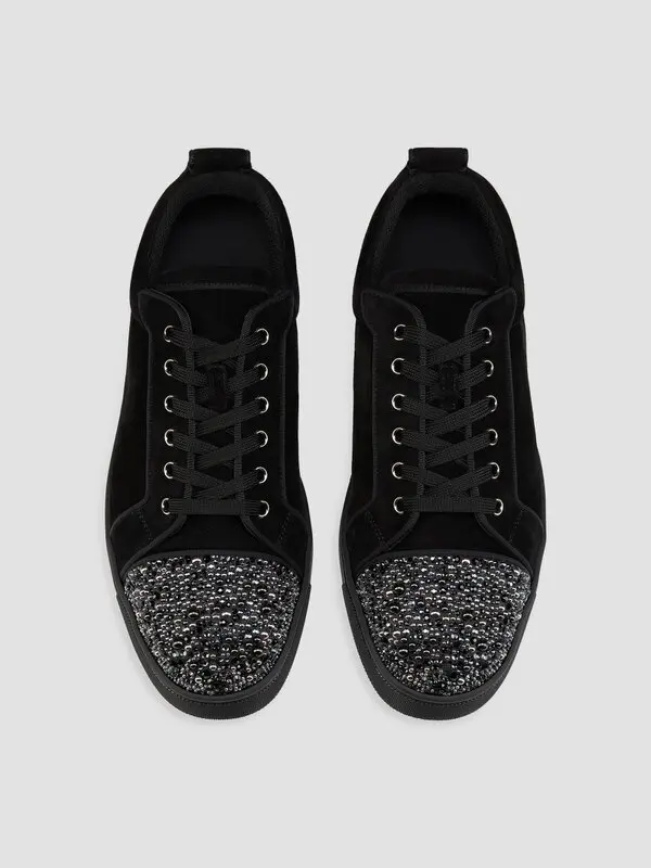 CHRISTIAN LOUBOUTIN Louis Jr P Perla Low-top Sneakers
