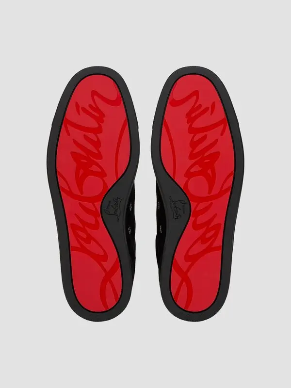 CHRISTIAN LOUBOUTIN Louis Jr P Perla Low-top Sneakers