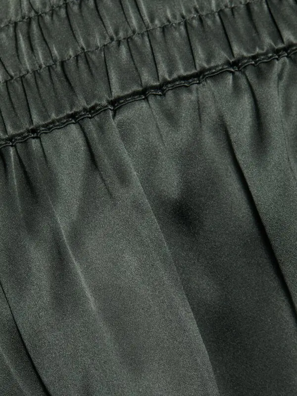 Cami Nyc Bleecker Silk Wide-leg Pants - Thyme