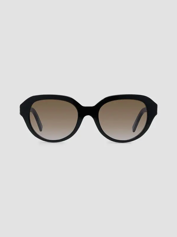Givenchy 4g 53mm Round Sunglasses