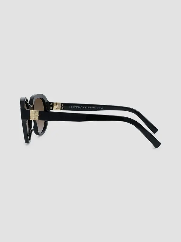 Givenchy 4g 53mm Round Sunglasses