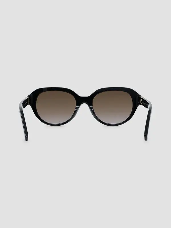 Givenchy 4g 53mm Round Sunglasses