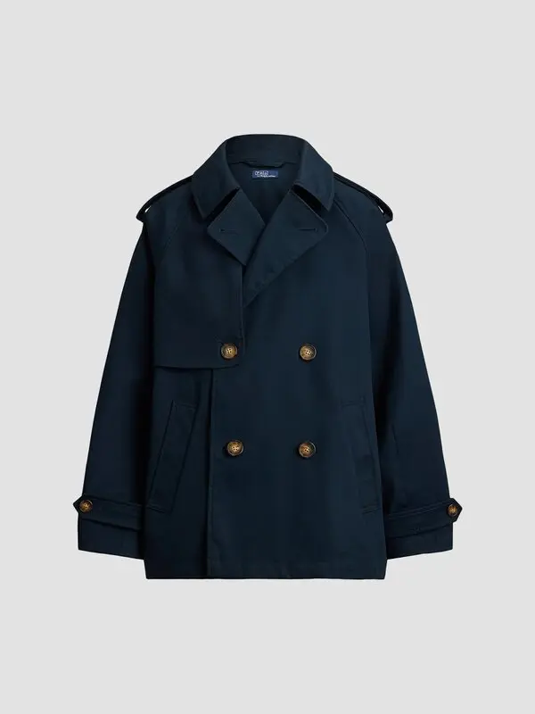 Polo Ralph Lauren Cotton Twill Balloon Trench Coat