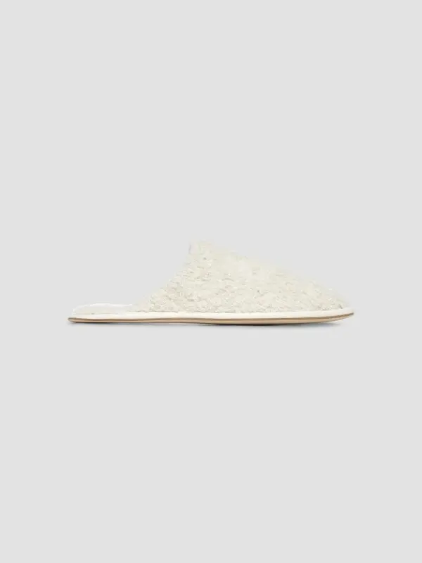 Gabriela Hearst Bristol Cashmere-alpaca Slippers