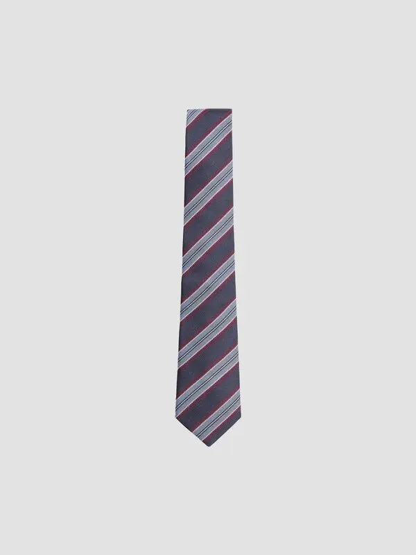 Valentino Garavani Valentie Jacquard Regital Silk Tie - Multicolored