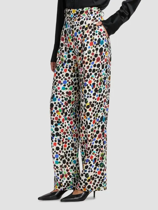 Libertine Orpheus Silk-blend Baggy Trousers