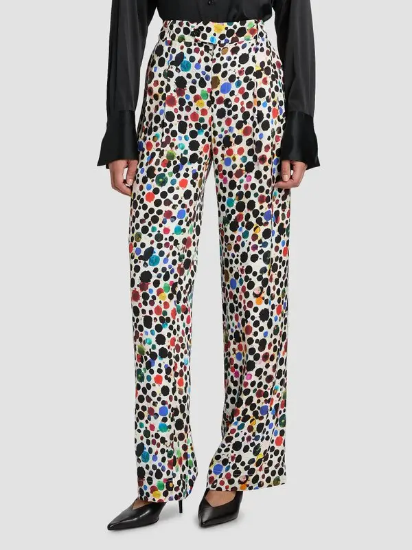 Libertine Orpheus Silk-blend Baggy Trousers