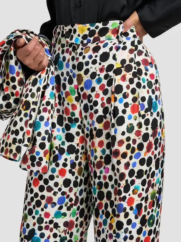 Libertine Orpheus Silk-blend Baggy Trousers