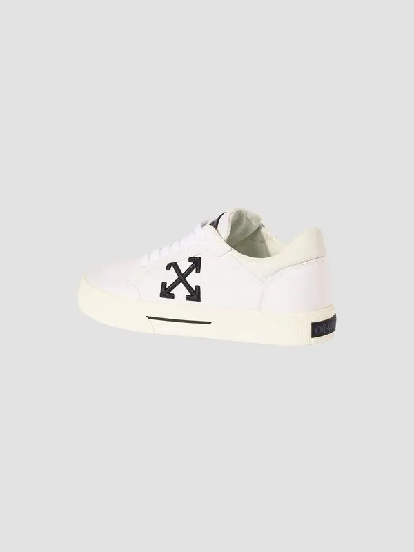 Off-White Vulcanized Canvas Low-top Sneakers