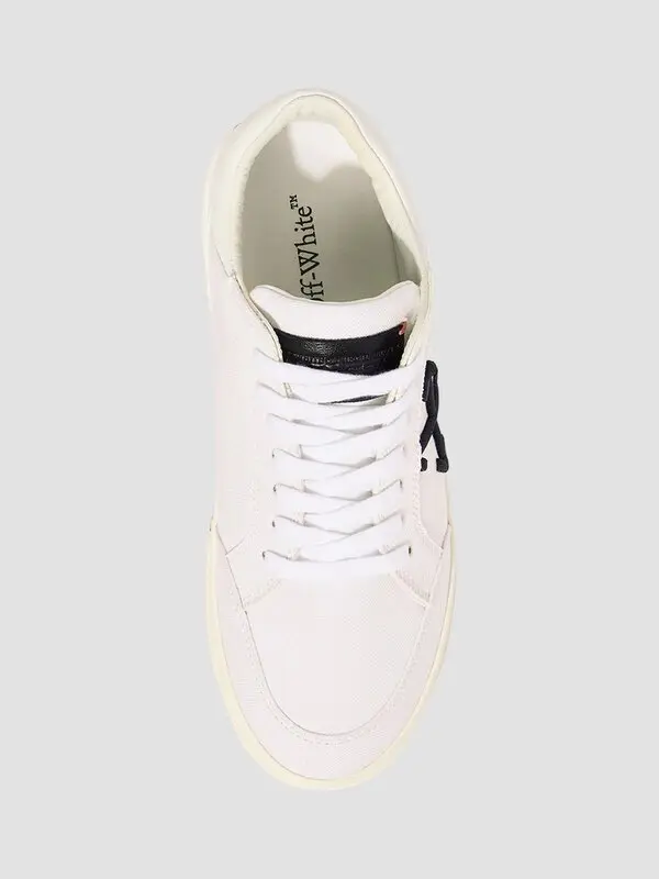 Off-White Vulcanized Canvas Low-top Sneakers
