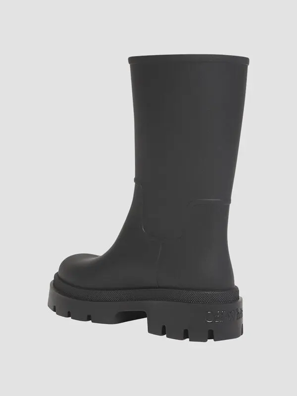 Off-White Reboot Graphic Rain Boots - Black