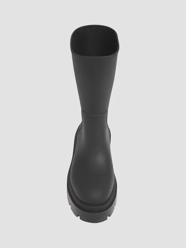 Off-White Reboot Graphic Rain Boots - Black