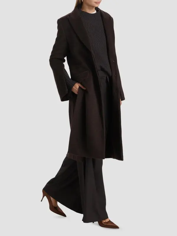TWP New Cash Camel Coat