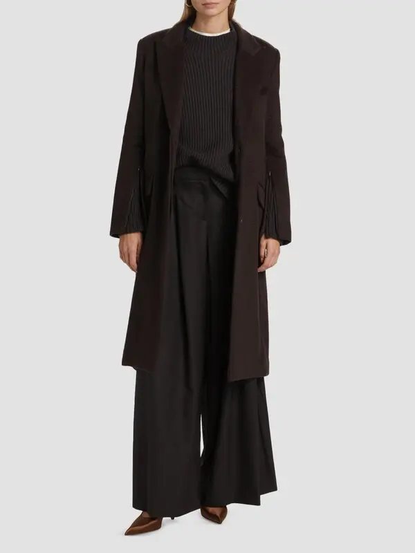 TWP New Cash Camel Coat