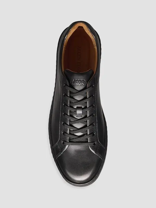 Allen Edmonds Barnes Leather Low-top Sneakers - Black