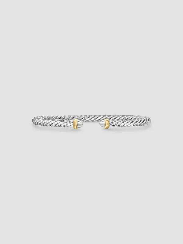 David Yurman Cable Flex Bracelet In Sterling - Silver