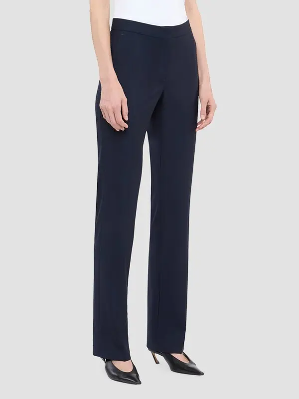 Another Tomorrow Classic Trousers - Navy