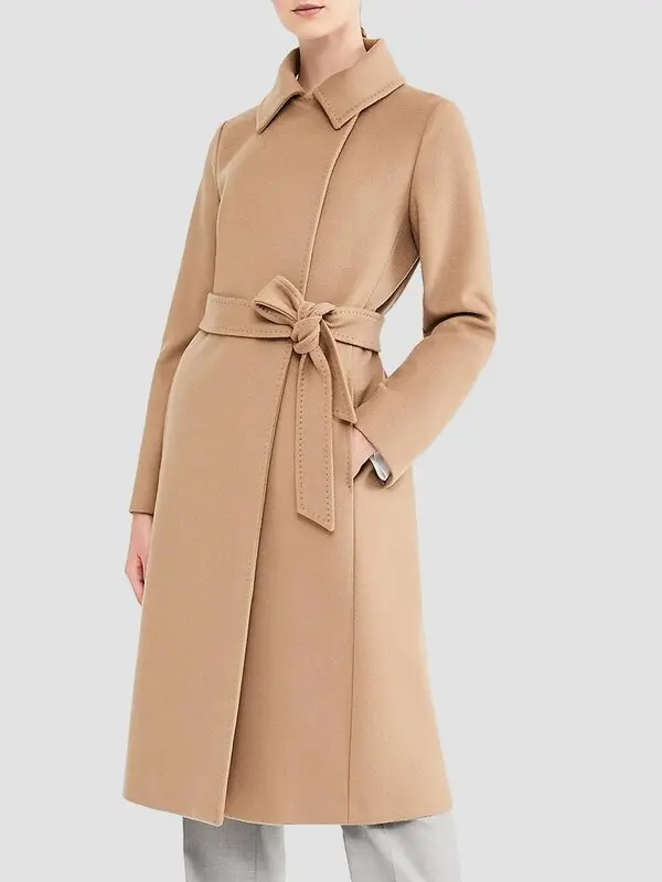 Max Mara Wool Robe Coat - Camel