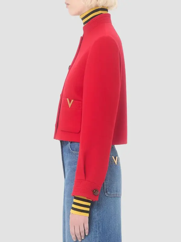 Valentino Garavani Drill Double Caban