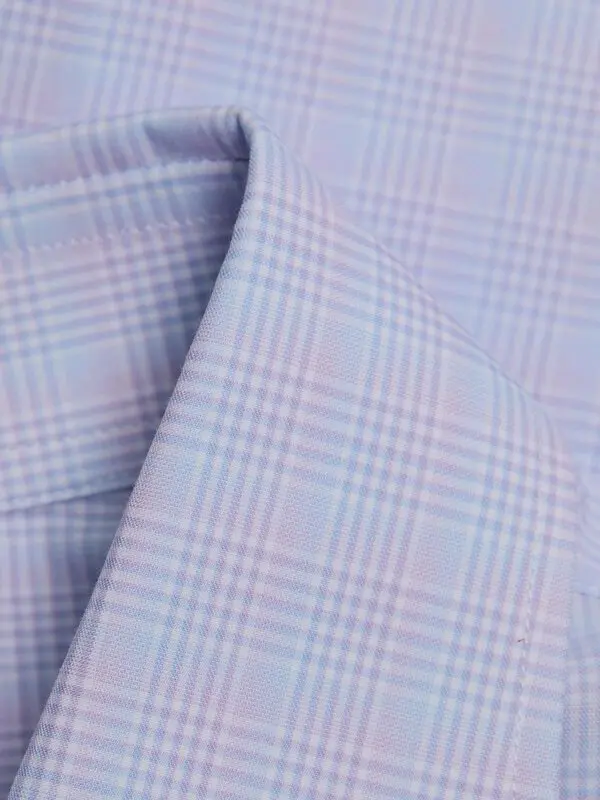 SAKS FIFTH AVENUE Collection Plaid Cotton Dress Shirt
