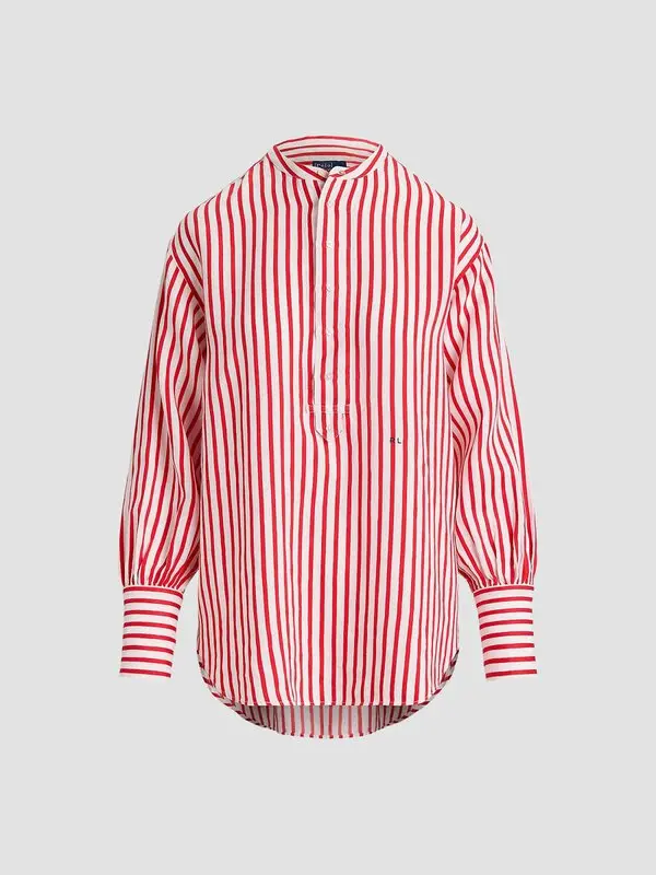 Polo Ralph Lauren Striped Linen-cotton Shirt