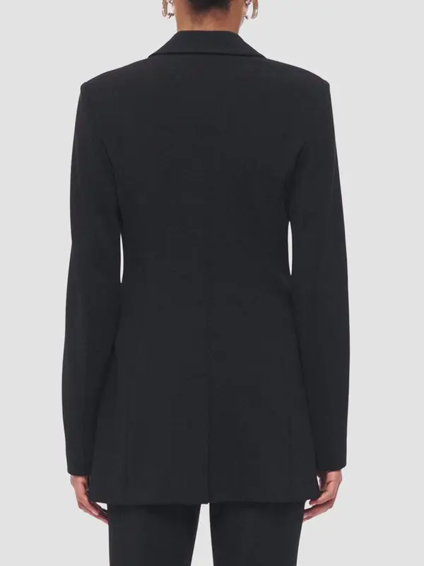 Another Tomorrow Jersey Jacket - Black