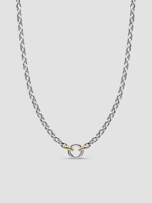 David Yurman Mercer Petite Chain Necklace In Sterling - Silver