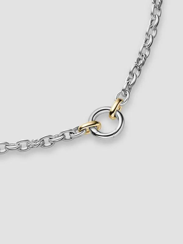 David Yurman Mercer Petite Chain Necklace In Sterling