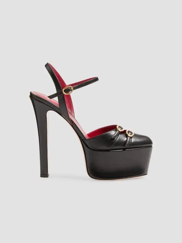 Valentino Garavani Crasher 145mm Platform Pumps In Kidskin