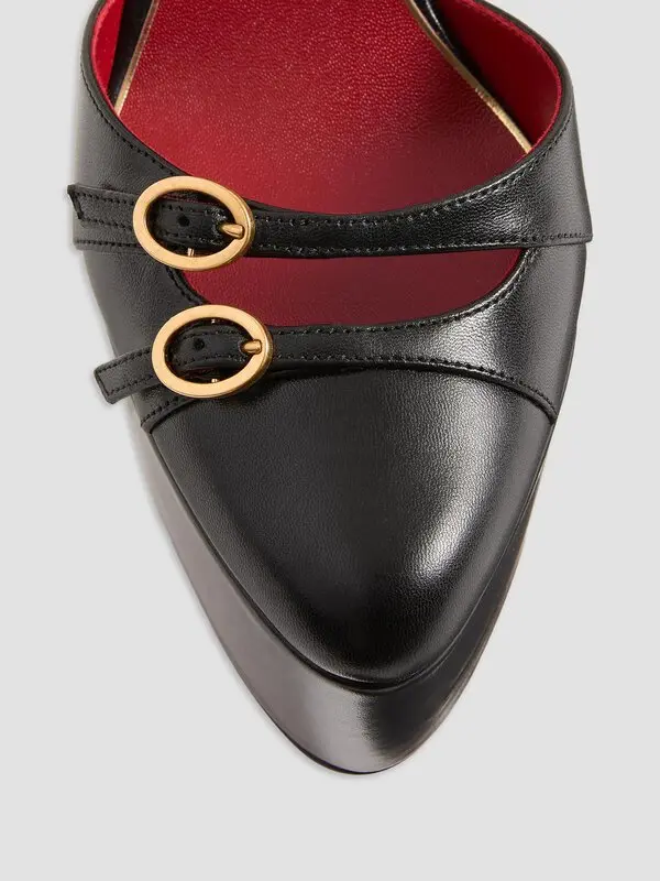 Valentino Garavani Crasher 145mm Platform Pumps In Kidskin